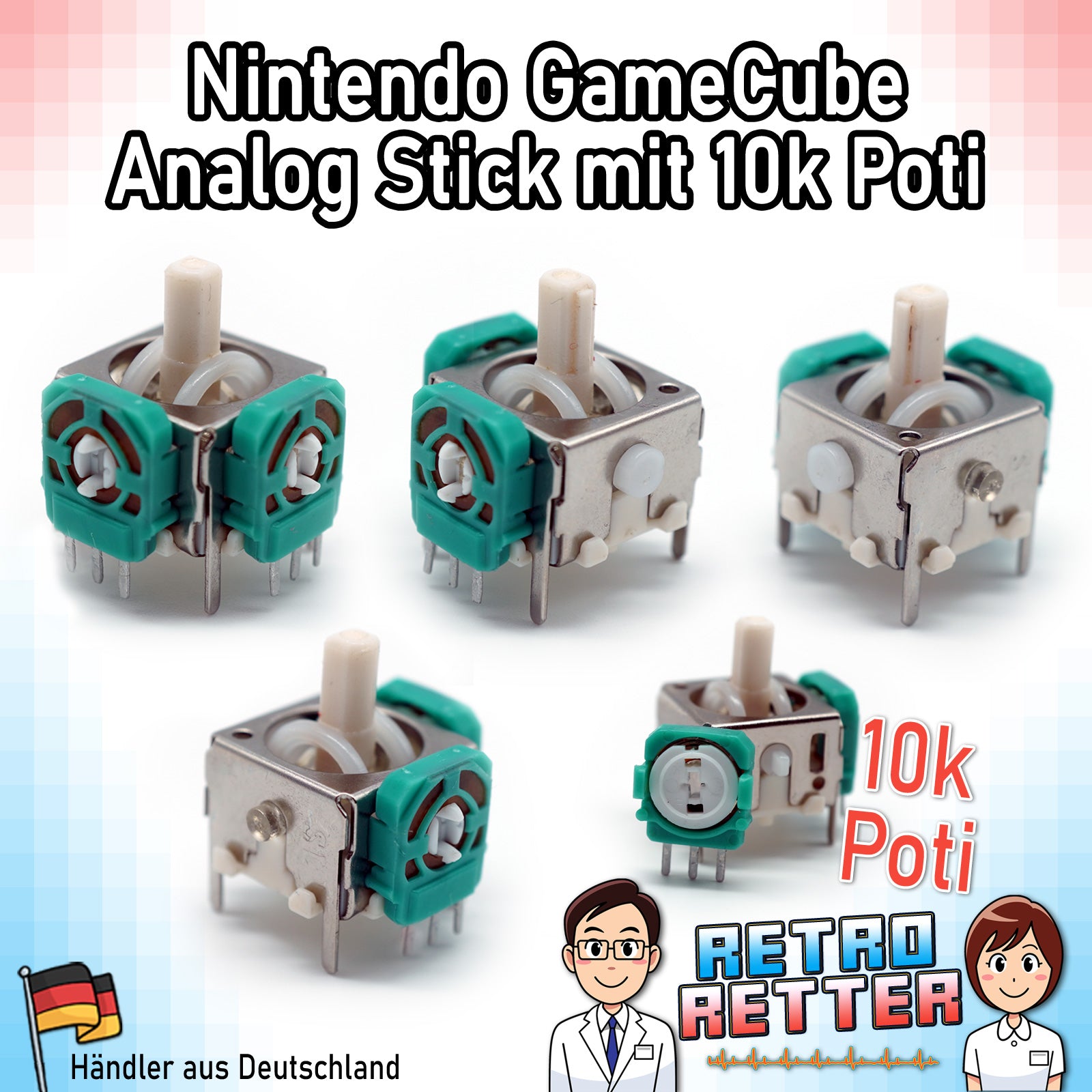 GameCube Analog-Sticks tauschen: Drift- und Lag-Probleme beheben ...