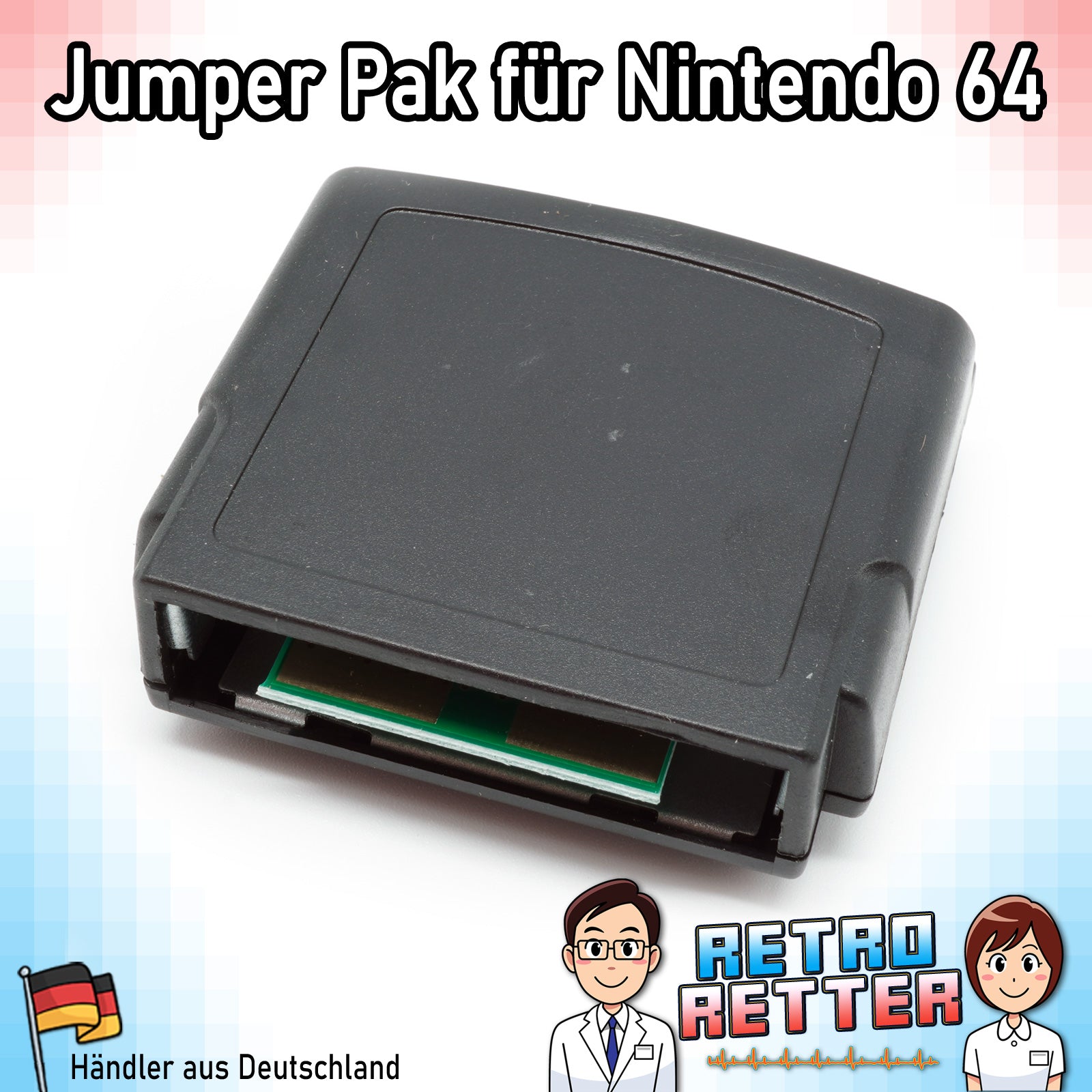 Nintendo 64 Jumper Pak – Reibungslose Gameplay-Erfahrung sichern ...