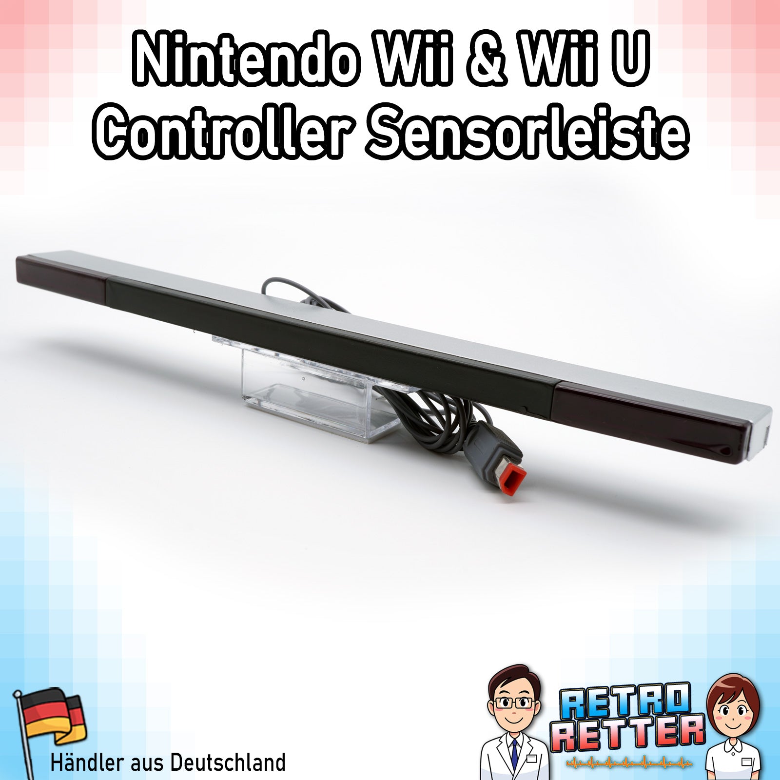 Hochwertige Sensorleiste für Wii/Wii U - RetroRetter Ersatzteil ...