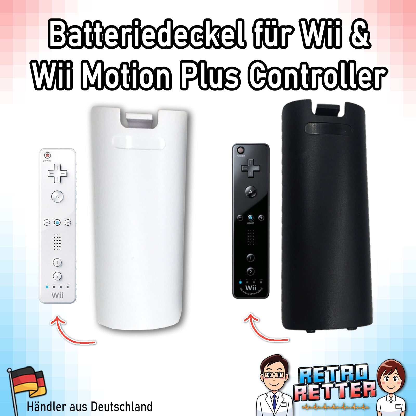 Perfekte Batteriefach Deckel für Wii/Wii U Controller kaufen ...